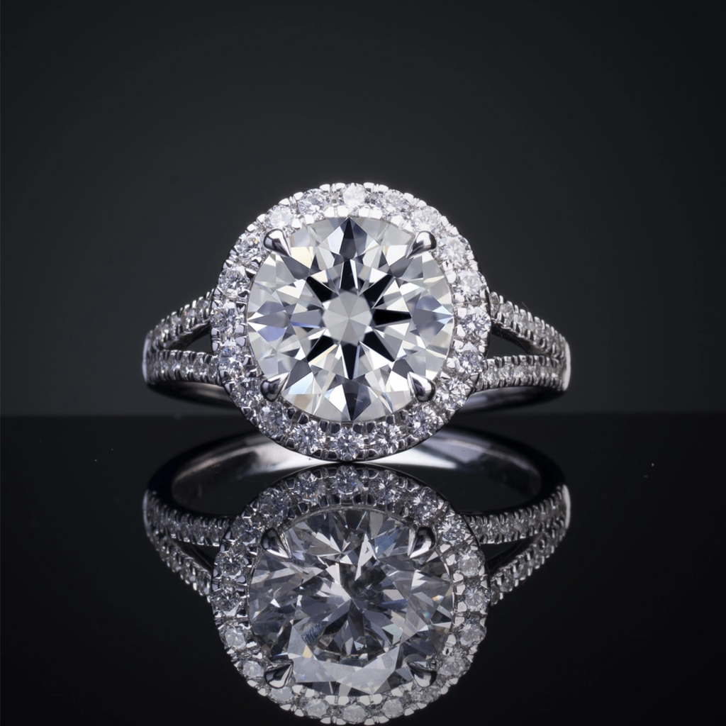 Round Split Shank Ring RG1321 – South Coast Jeweler